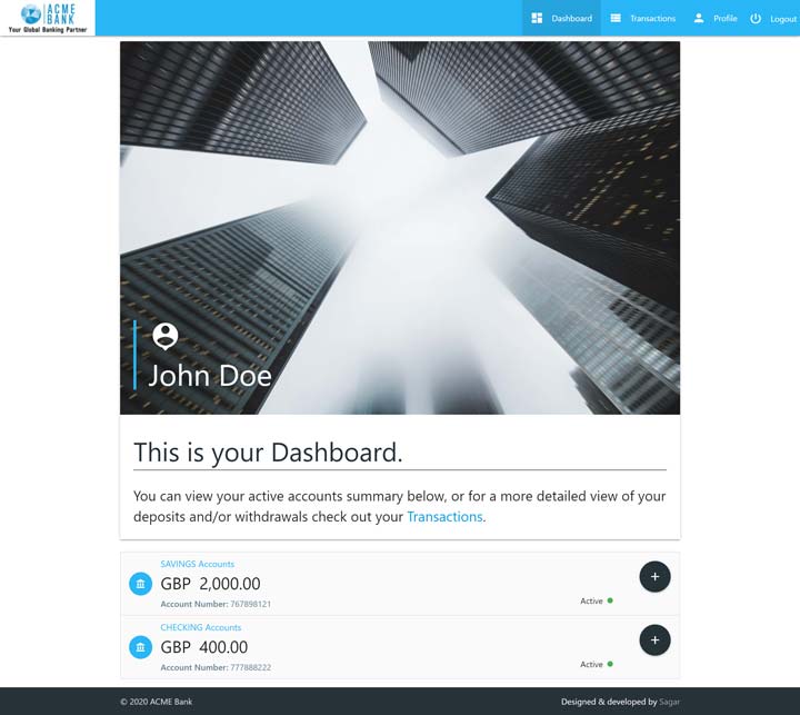 sagarsys - Web developer